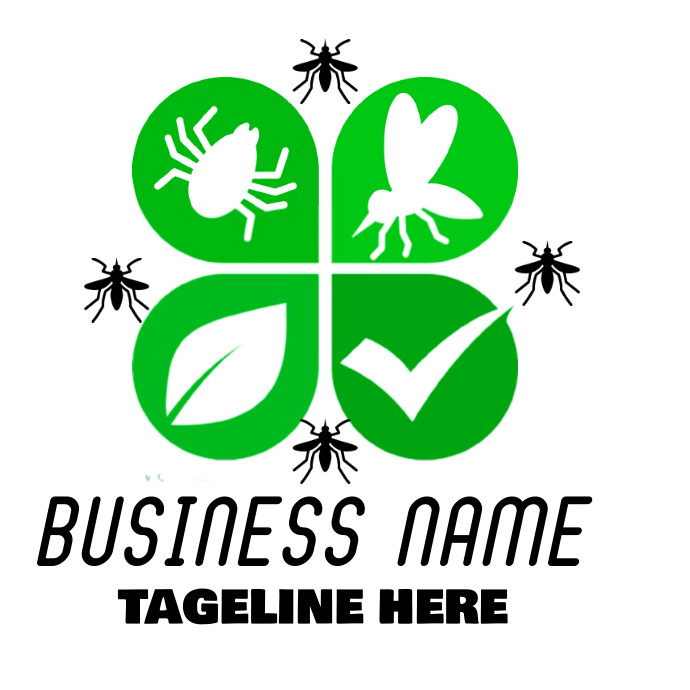 pest control organic logo, ,cleaning logo,bed Template | PosterMyWall