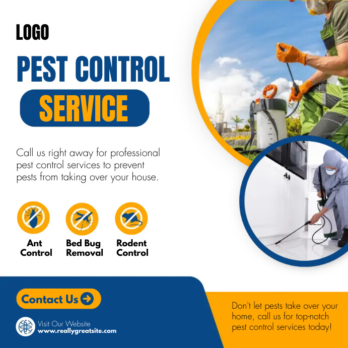 PEST CONTROL SERVICE FLYERS Template | PosterMyWall