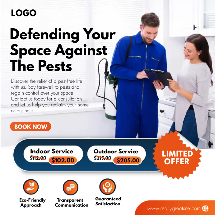 PEST CONTROL SERVICE FLYERS Template | PosterMyWall