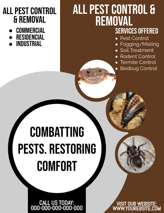 Pest control services template | PosterMyWall