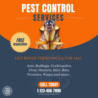 Pest Control Social Media Template | PosterMyWall