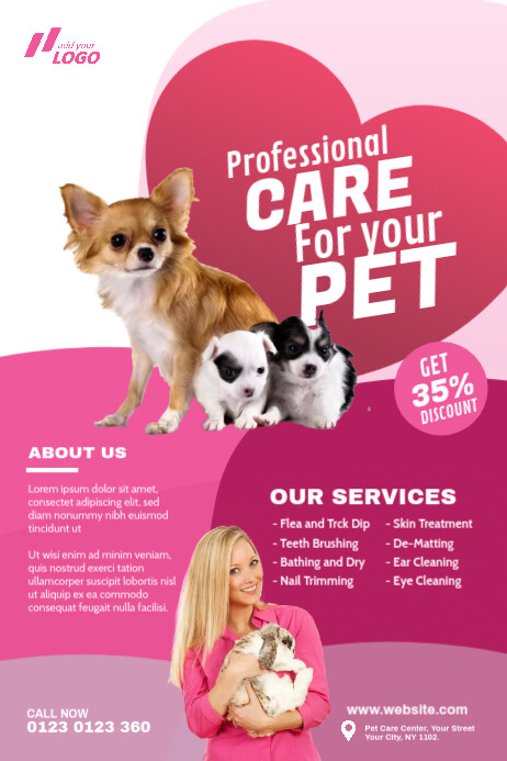 Pet's Clinic Poster Template | PosterMyWall