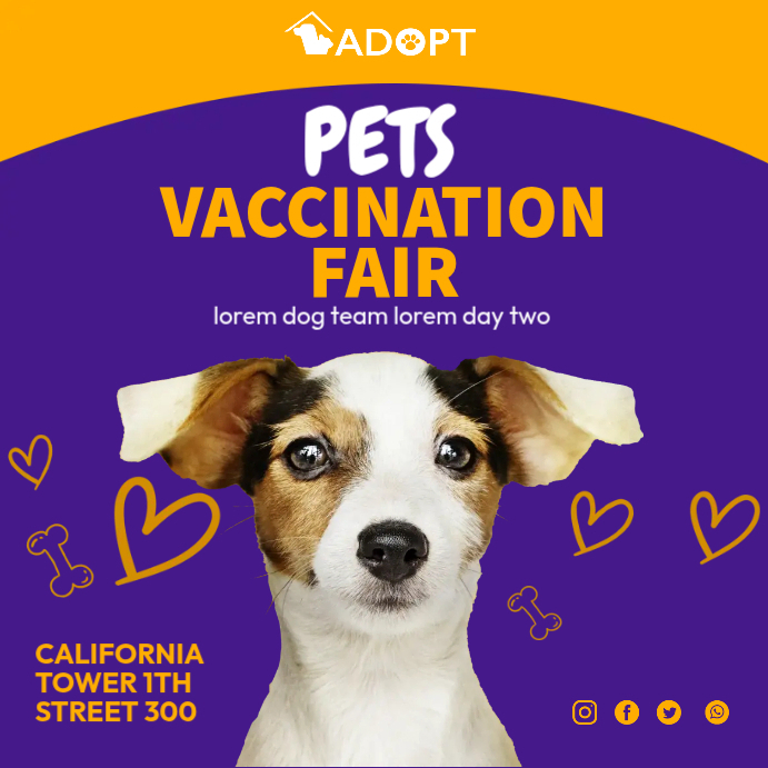 Pet Adoption Ad Template | PosterMyWall