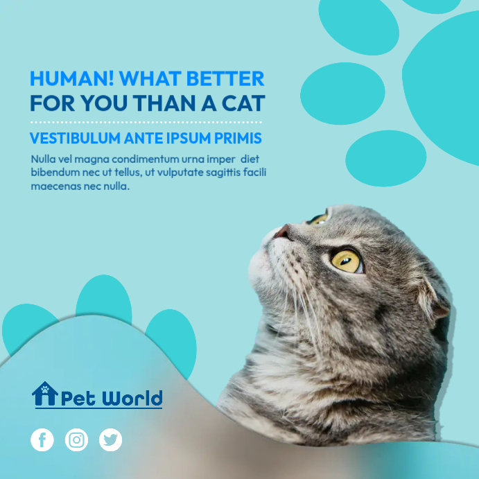 Pet Adoption Ad Template | PosterMyWall