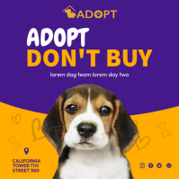 Pet Adoption Ads Template | PosterMyWall