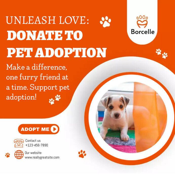 Pet Adoption Template | PosterMyWall