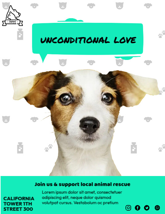 Pet Adoption Template | PosterMyWall