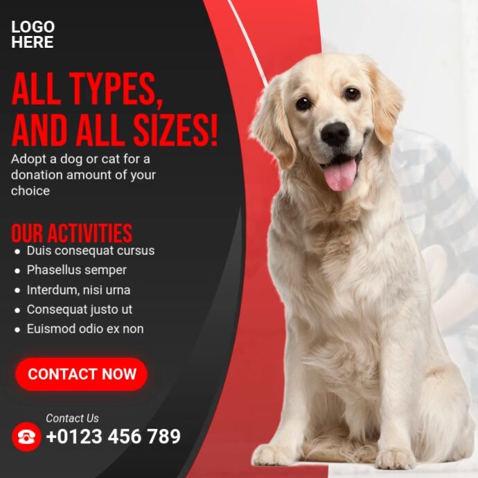 Pet Ads Template | PosterMyWall