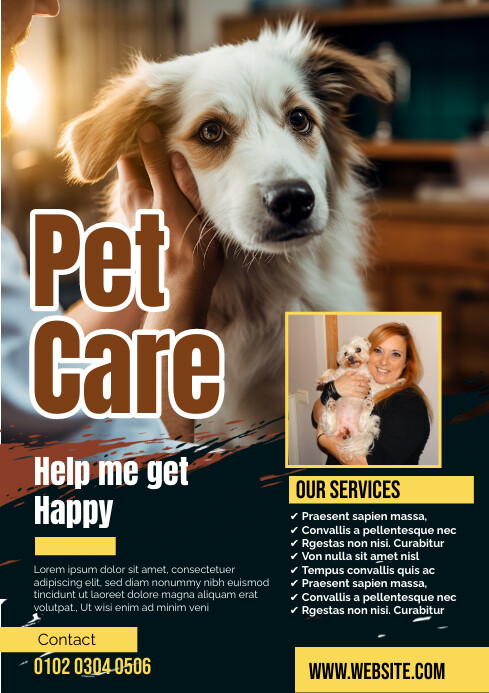 Copy of Pet Care Service | PosterMyWall