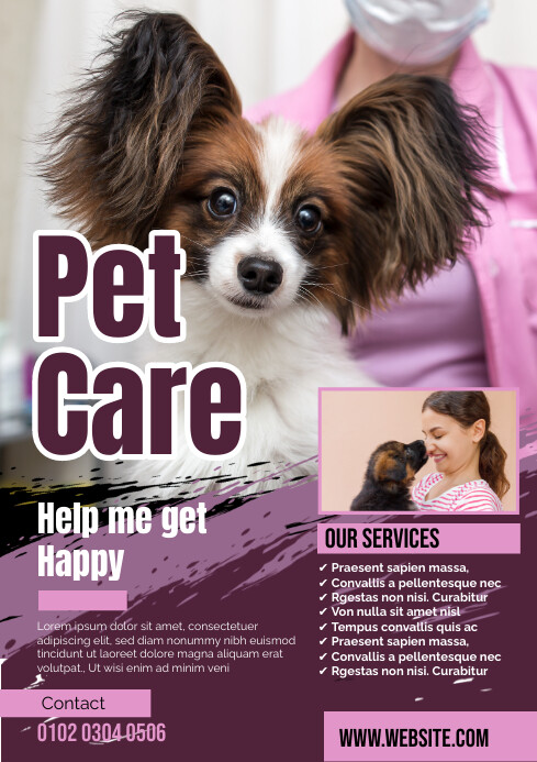 Copy of Pet Care Service | PosterMyWall