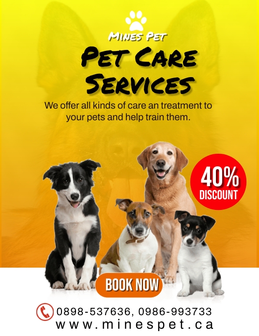 Pet Template | PosterMyWall