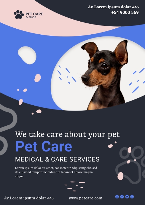 Copy of PET FLAYER TEMPLATE | PosterMyWall