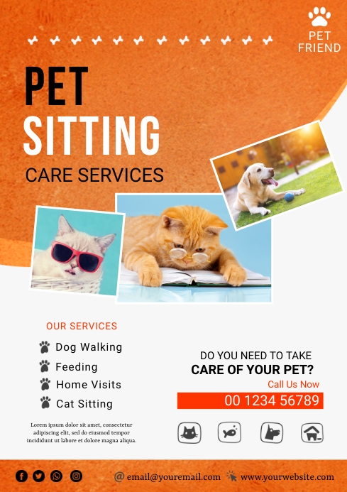 Copy of PET FLAYER TEMPLATE | PosterMyWall