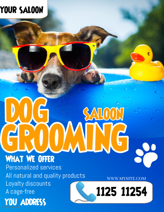 pet grooming (1) Template | PosterMyWall