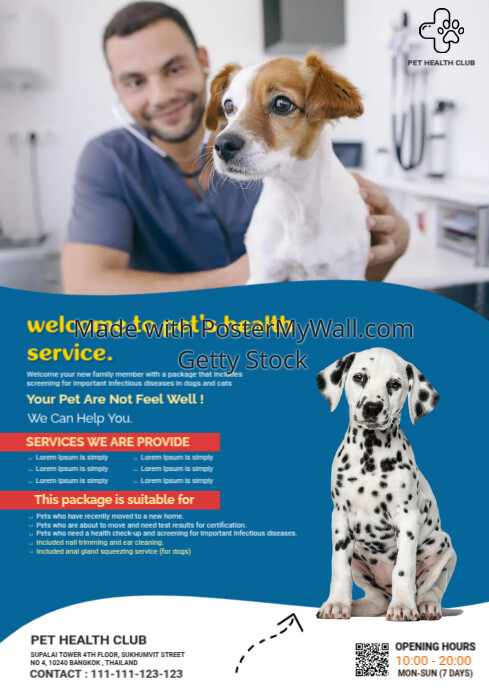 Pet health care flyers Template | PosterMyWall