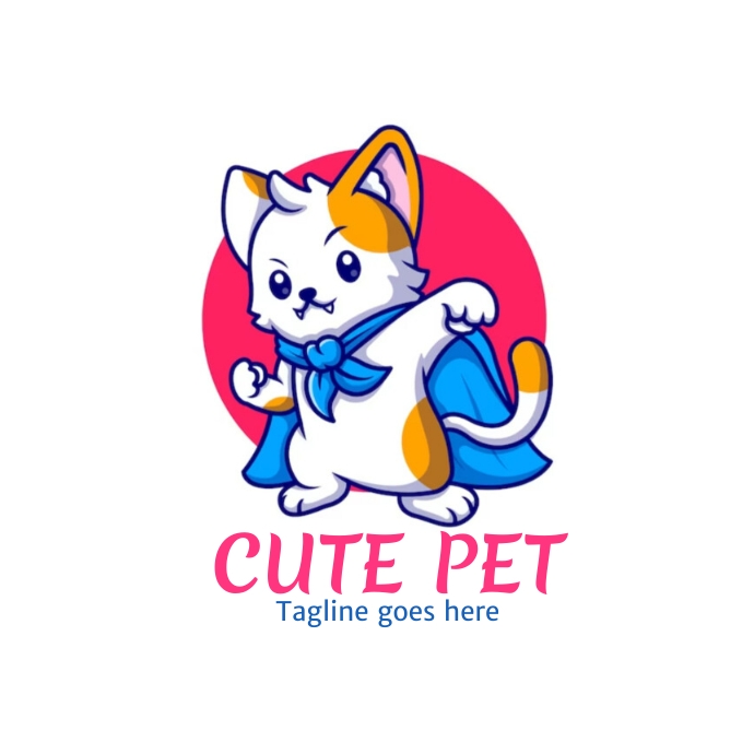 Pet logo, cut pet company logo, cartoon pet Template | PosterMyWall