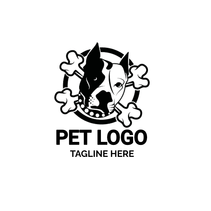 Pet Logo Design Pet Logo Design Vector With Creative Element Concept