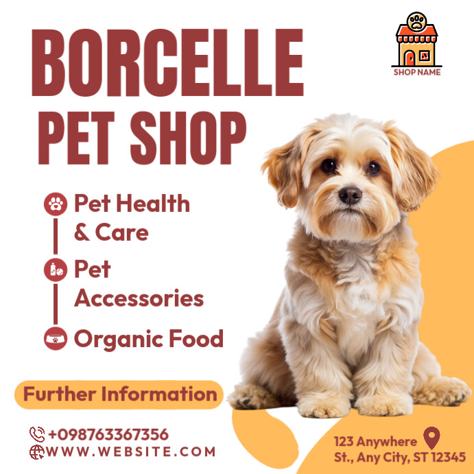Pet Shop Ads Templat | PosterMyWall