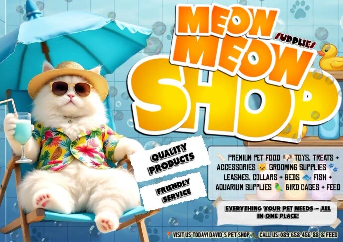 Plantilla de Pet Shop | PosterMyWall