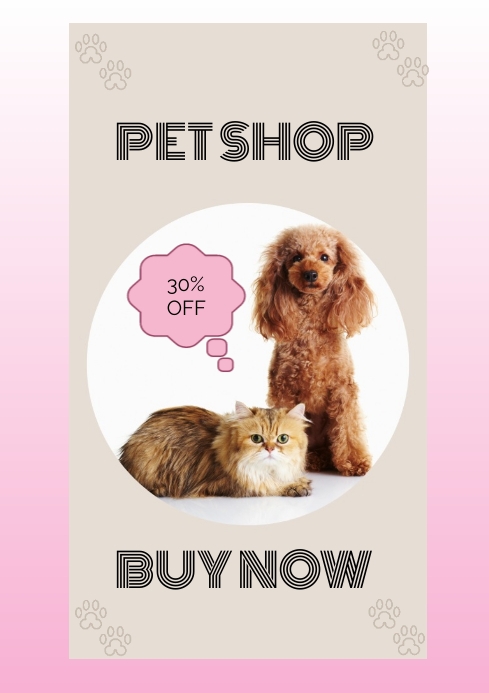 PET SHOP Template | PosterMyWall