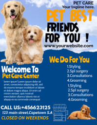 pet shop store flyer template | PosterMyWall