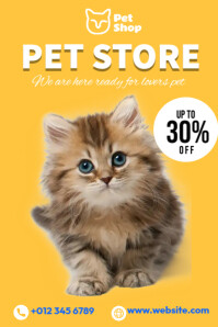 Pet Store Template | PosterMyWall