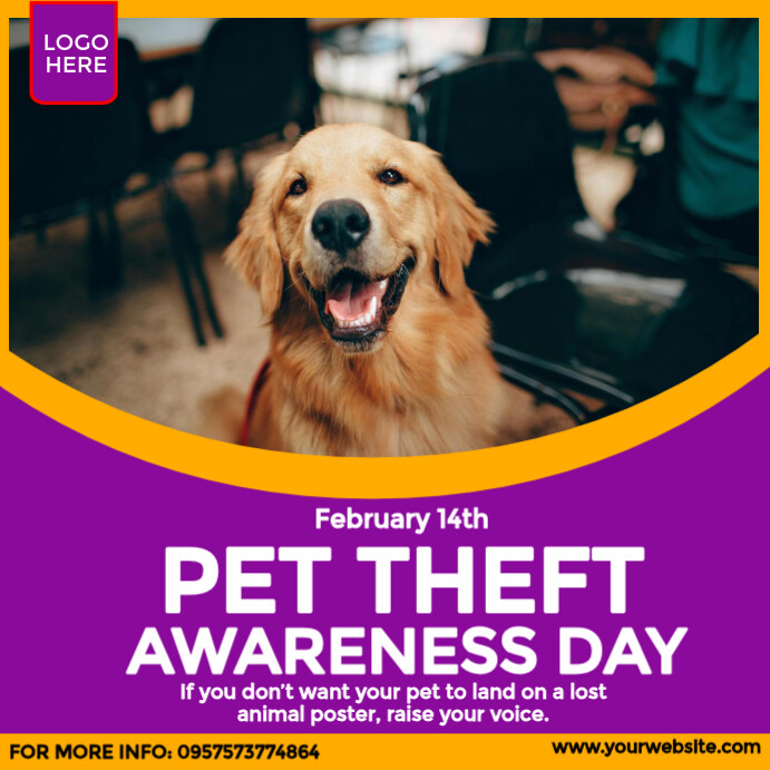 Copy of Pet Theft Awareness Day | PosterMyWall