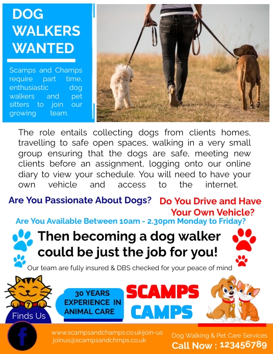 pet walk tips flyer Template | PosterMyWall