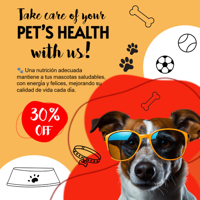 Pets health vet post facebook instagram Template | PosterMyWall
