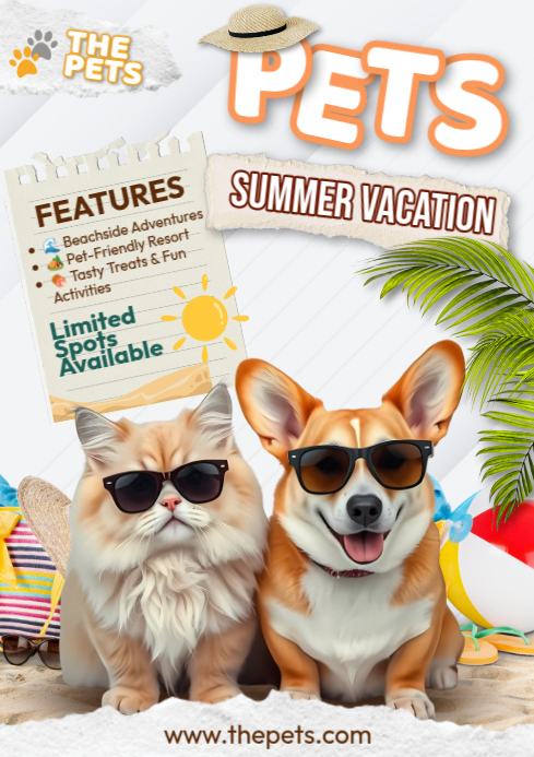 Pets Holiday Template | PosterMyWall