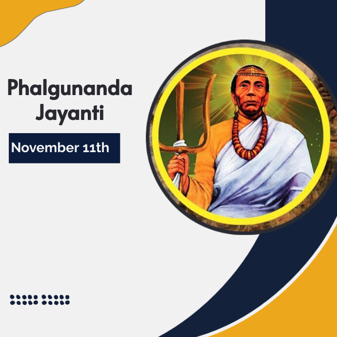 phalgunanda jayanti Template | PosterMyWall