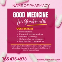 Pharmacy Ad Instagram Template | PosterMyWall