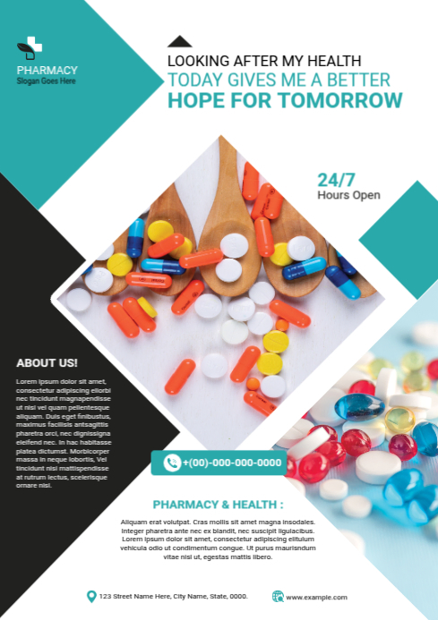 Pharmacy Flyer Template | PosterMyWall