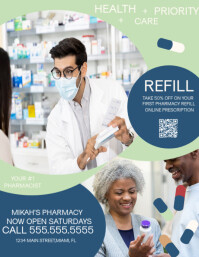 Pharmacy Flyer Template | PosterMyWall