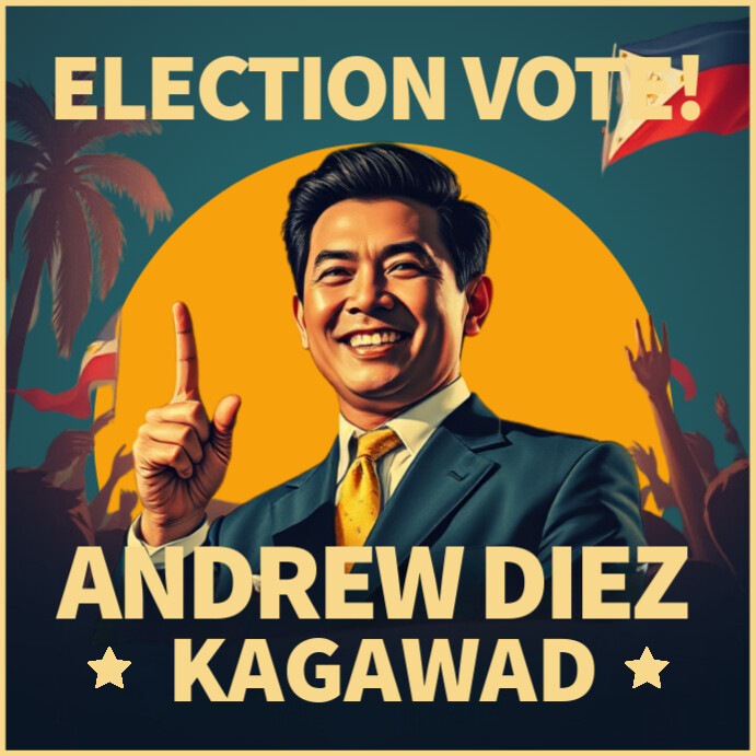 Philippine Election Ads Template | PosterMyWall
