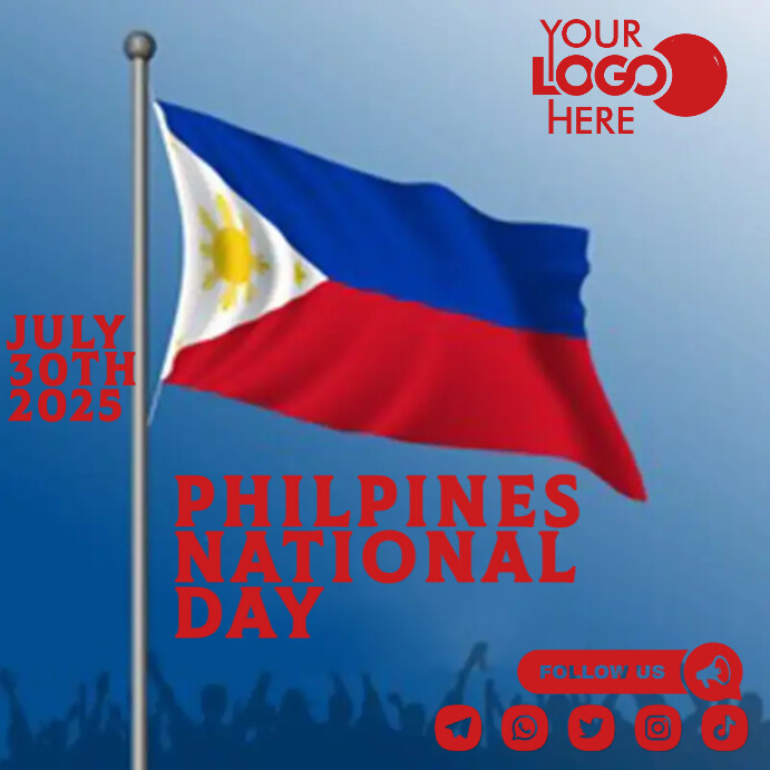 Copy of Philippines national day | PosterMyWall