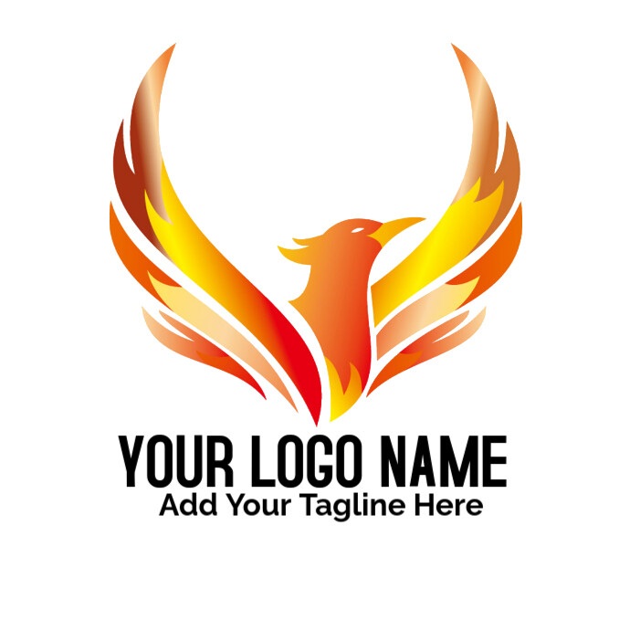 Copy of Phoenix Logo Design, Mark, Phoenix Logo | PosterMyWall