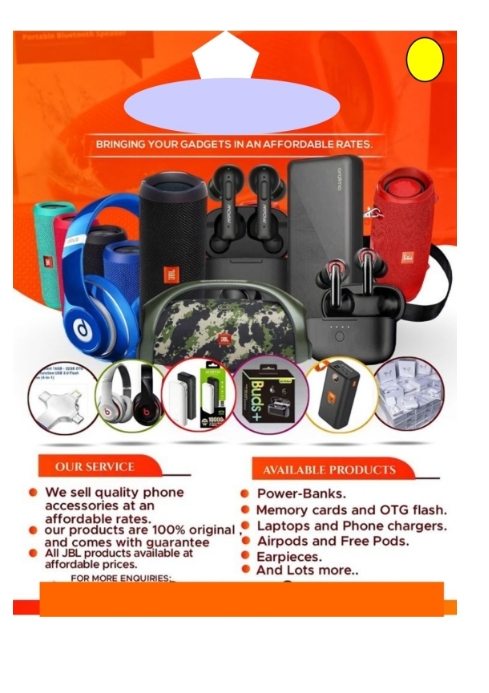 Phone accessories Template | PosterMyWall