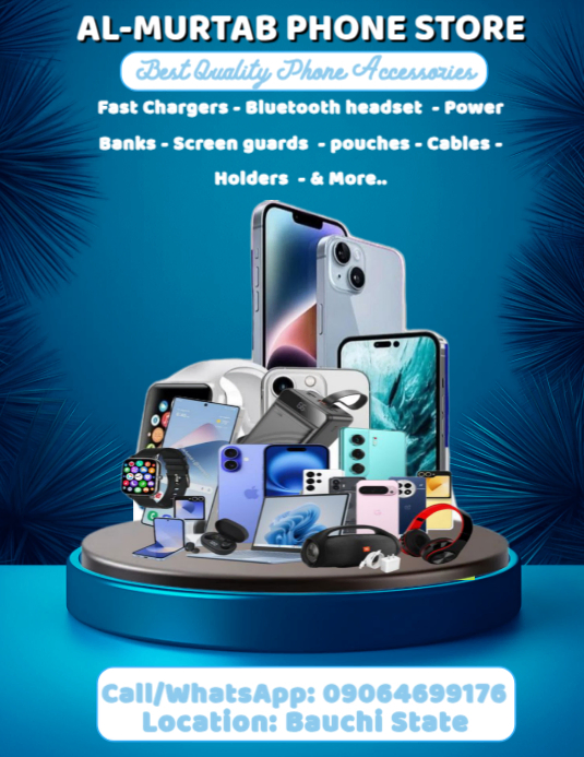 Phone accessories flyer Template | PosterMyWall