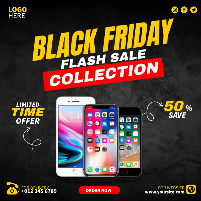 Phone Ads Template | PosterMyWall