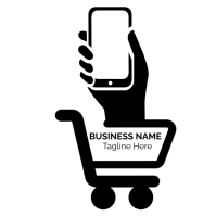 phone mobile logo mobile icon mobile brandin Template | PosterMyWall