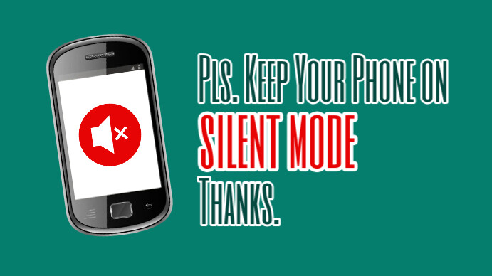 phone on silent mode Template | PosterMyWall