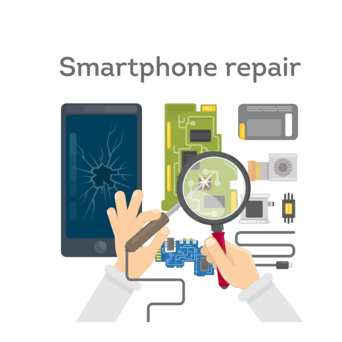 Phone repair design flyer Template | PosterMyWall