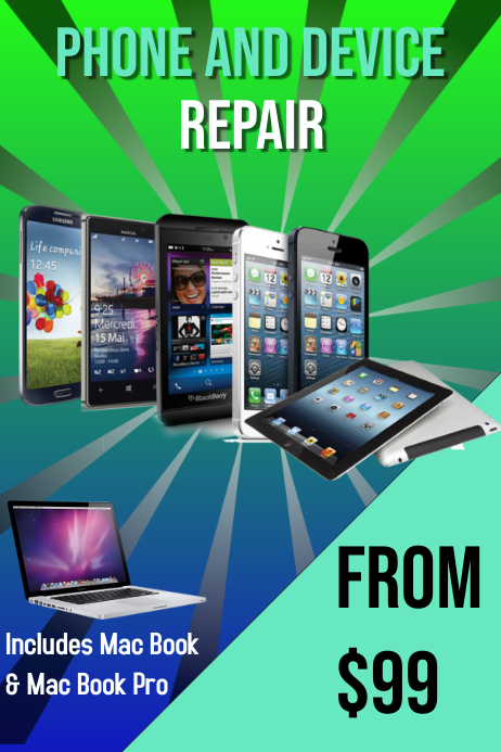 Phone Repair Template | PosterMyWall