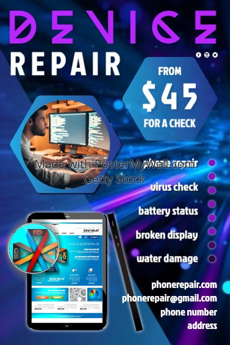 Copy of Phone Repair | PosterMyWall