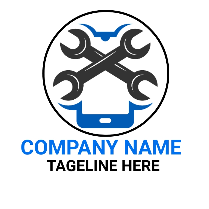 phone repair logo Template | PosterMyWall