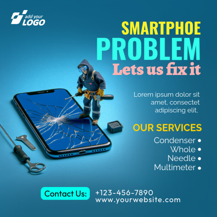 Phone Repair Packages Experienced Technicians, Template | PosterMyWall