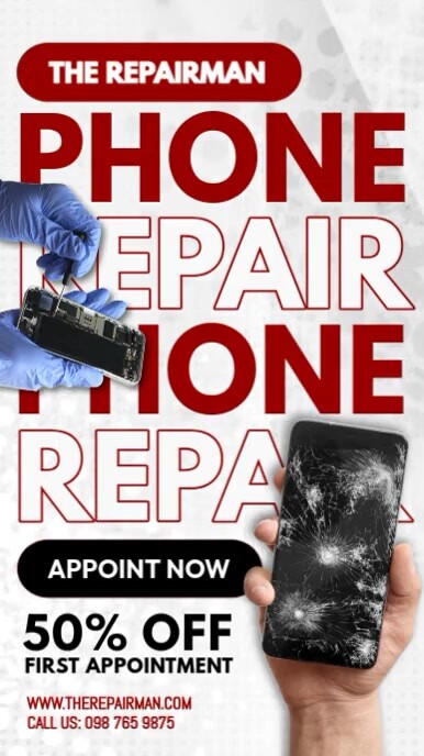 Copy of Phone Repair Service | PosterMyWall