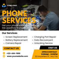phone repair services template | PosterMyWall