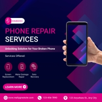 phone repair services template | PosterMyWall